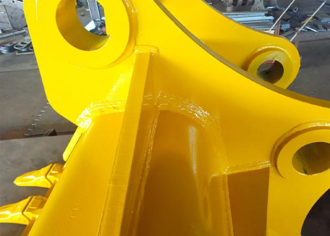 Customized Excavator Bucket Volume , Excavator Grading Bucket For ...