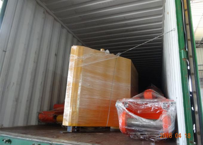 Red Color Excavator Dipper Extension 3210 Mm Fold Height With Stick ...