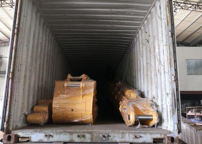 High Range Dipper Arm Extension , Excavator Dipper Arm For Construction ...