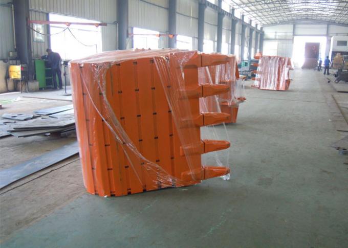 High Abrasion Excavator Rock Bucket , Excavator Screening Bucket ...