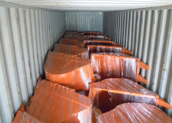 High Abrasion Excavator Rock Bucket , Excavator Screening Bucket ...