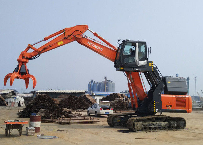 Base Covered Orange Peel Grab , Scrap Metal Grab 3-6pcs Claws 1830 Mm ...